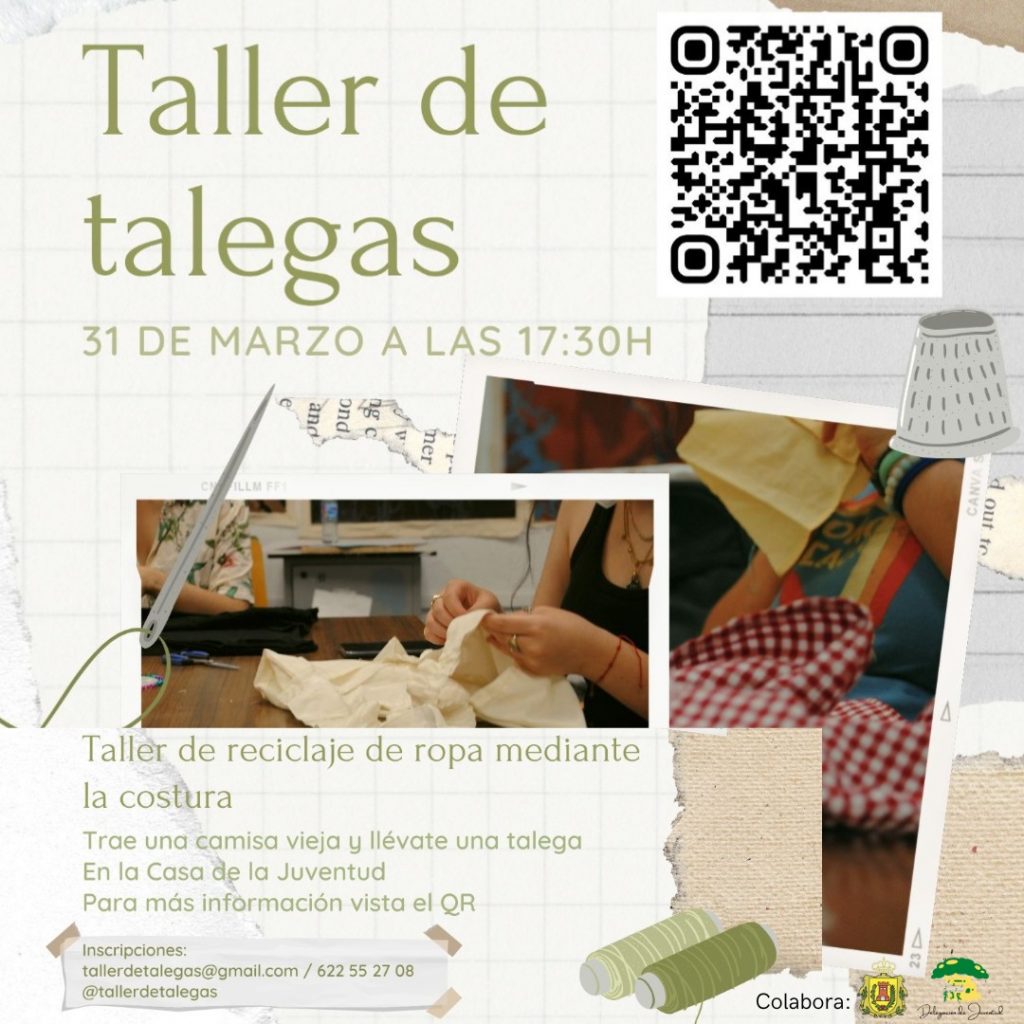 Juventud programa un taller de talegas con ropa reciclada en Los ...